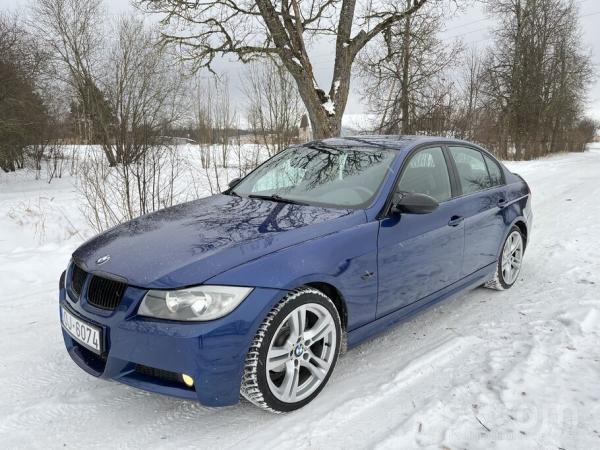 Blue BMW 318 2007 in Valmiera, with an engine capacity of 2.00 L and mileage of 284 thousand km for 5250 €, photo 1 on AUTOMOTO.COM.LV
