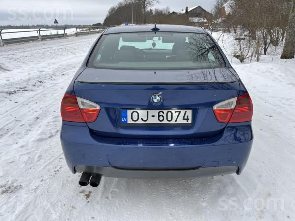 Blue BMW 318 2007 in Valmiera, with an engine capacity of 2.00 L and mileage of 284 thousand km for 5250 €, photo 3 on AUTOMOTO.COM.LV