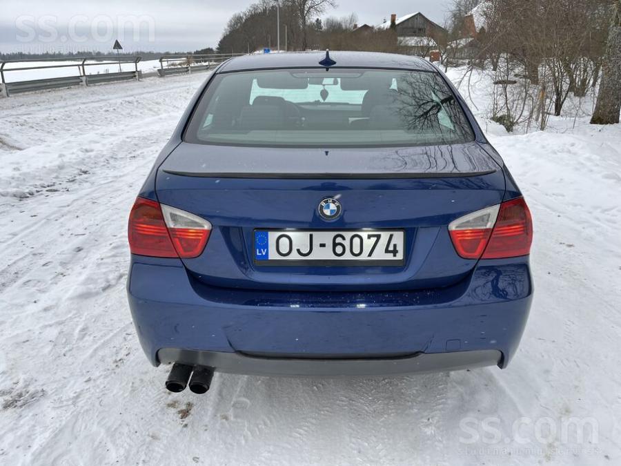 Blue BMW 318 2007 in Valmiera, with an engine capacity of 2.00 L and mileage of 284 thousand km for 5250 €, photo 3 on AUTOMOTO.COM.LV