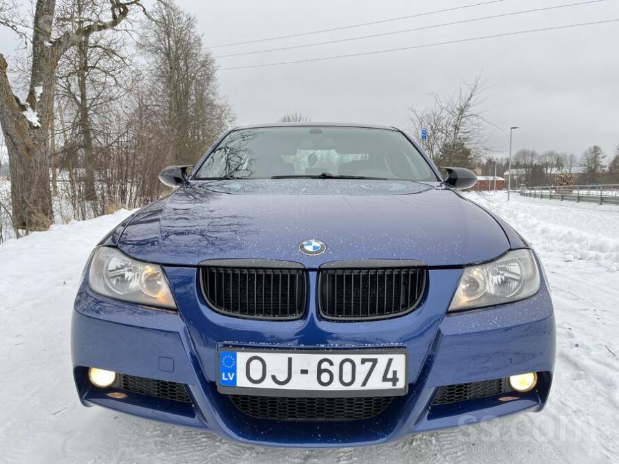 Blue BMW 318 2007 in Valmiera, with an engine capacity of 2.00 L and mileage of 284 thousand km for 5250 €, photo 7 on AUTOMOTO.COM.LV