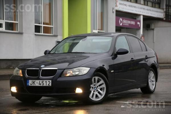 Blue BMW 318 2008 in Riga, with an engine capacity of 2.00 L and mileage of 0 thousand km for 3495 €, photo 1 on AUTOMOTO.COM.LV