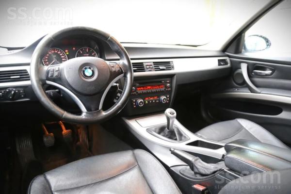 Blue BMW 318 2008 in Riga, with an engine capacity of 2.00 L and mileage of 0 thousand km for 3495 €, photo 9 on AUTOMOTO.COM.LV
