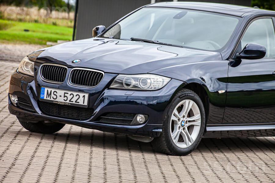 Blue BMW 318 2009 in Tukums, with an engine capacity of 2.00 L and mileage of 0 thousand km for 5190 €, photo 8 on AUTOMOTO.COM.LV