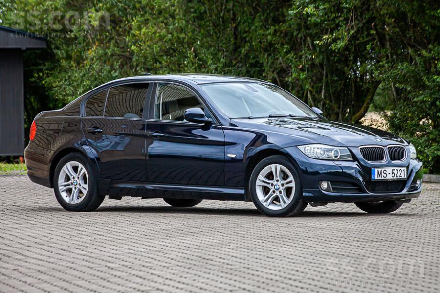 Blue BMW 318 2009 in Tukums, with an engine capacity of 2.00 L and mileage of 0 thousand km for 5190 €, photo 10 on AUTOMOTO.COM.LV