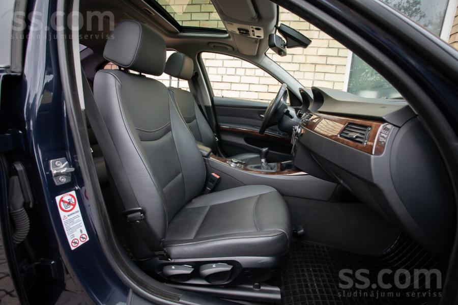 Blue BMW 318 2009 in Tukums, with an engine capacity of 2.00 L and mileage of 0 thousand km for 5190 €, photo 12 on AUTOMOTO.COM.LV