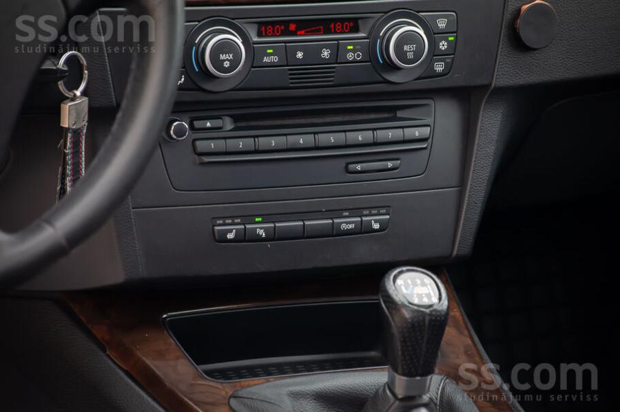 Blue BMW 318 2009 in Tukums, with an engine capacity of 2.00 L and mileage of 0 thousand km for 5190 €, photo 24 on AUTOMOTO.COM.LV