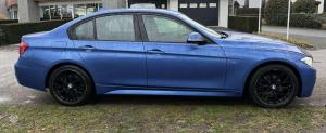 Blue BMW 318 2018 in Kaunas, with an engine capacity of 1.50 L and mileage of 145 thousand km for 9990 €, photo 7 on AUTOMOTO.COM.LV