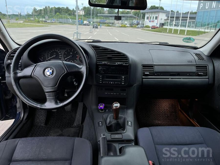 Zils BMW 318 1997 Rēzekne, ar dzinēja tilpumu 1.80 L un nobraukumu 266 tūkst. km par 2600 €, foto 23 vietnē AUTOMOTO.COM.LV