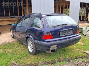 Blue BMW 318 1998 in Balvi, with an engine capacity of 1.80 L and mileage of 350 thousand km for 8800 €, photo 5 on AUTOMOTO.COM.LV