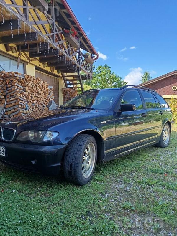 Blue BMW 318 2002 in Talsi, with an engine capacity of 2.00 L and mileage of 340 thousand km for 1300 €, photo 1 on AUTOMOTO.COM.LV