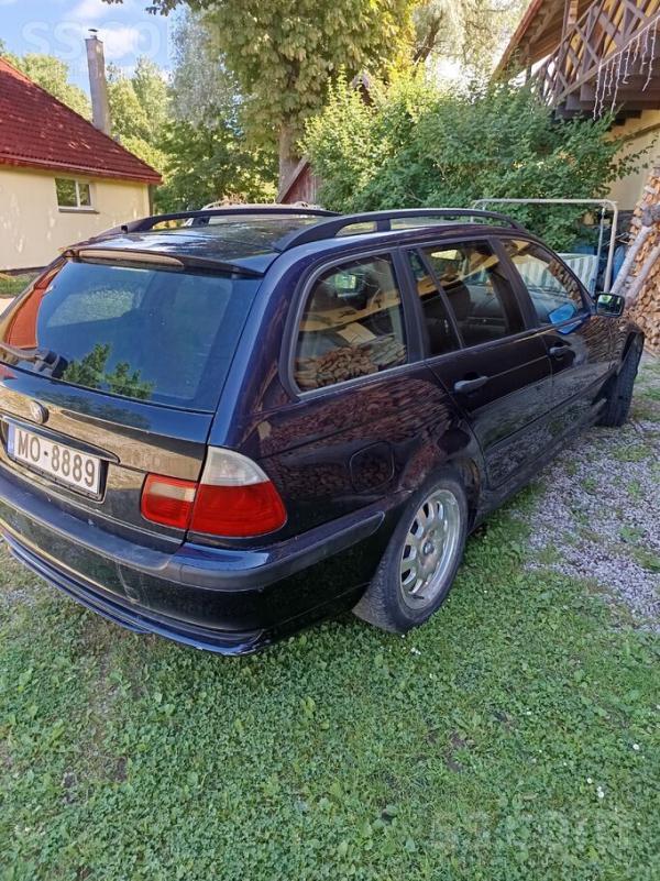 Blue BMW 318 2002 in Talsi, with an engine capacity of 2.00 L and mileage of 340 thousand km for 1300 €, photo 4 on AUTOMOTO.COM.LV