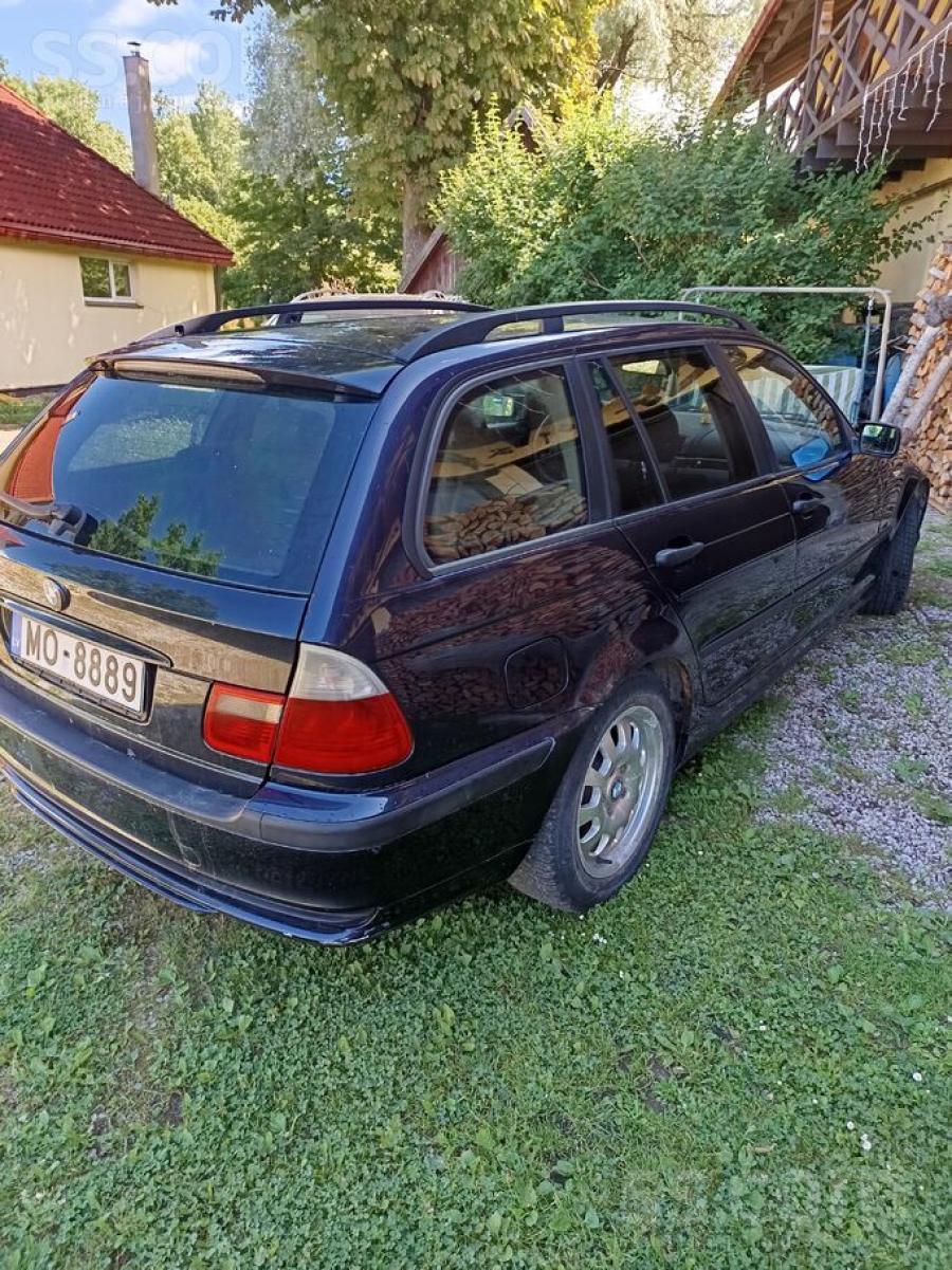 Синий БМВ 318 2002 в Талси, объемом двигателя 2.00 л и пробегом 340 тыс. км за 1300 €, фото 5 на AUTOMOTO.COM.LV