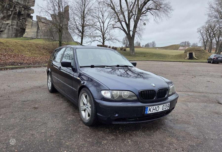 Zils BMW 318 2003 Kauņa, ar dzinēja tilpumu 1.95 L un nobraukumu 280 tūkst. km par 1450 €, foto 1 vietnē AUTOMOTO.COM.LV