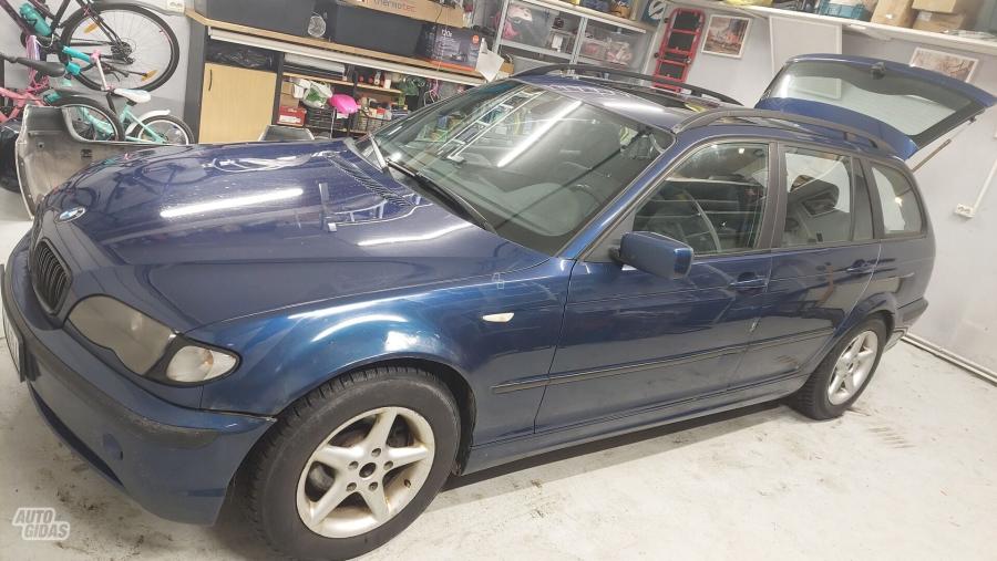 Blue BMW 318 2003 in Kaunas, with an engine capacity of 2.00 L and mileage of 350 thousand km for 1500 €, photo 2 on AUTOMOTO.COM.LV
