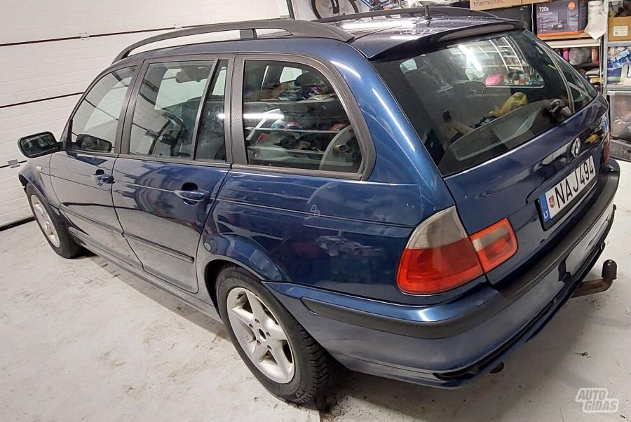 Blue BMW 318 2003 in Kaunas, with an engine capacity of 2.00 L and mileage of 350 thousand km for 1500 €, photo 5 on AUTOMOTO.COM.LV