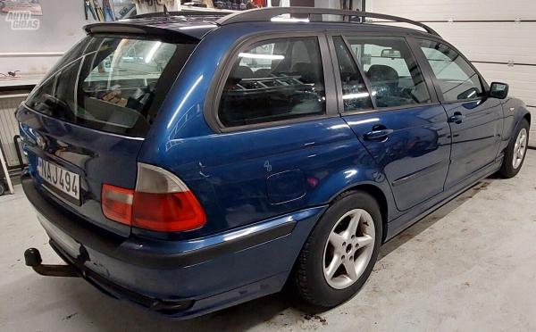 Blue BMW 318 2003 in Kaunas, with an engine capacity of 2.00 L and mileage of 350 thousand km for 1400 €, photo 7 on AUTOMOTO.COM.LV