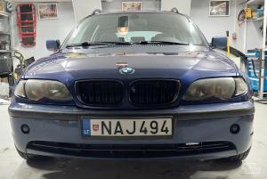 Blue BMW 318 2003 in Kaunas, with an engine capacity of 2.00 L and mileage of 350 thousand km for 1500 €, photo 10 on AUTOMOTO.COM.LV