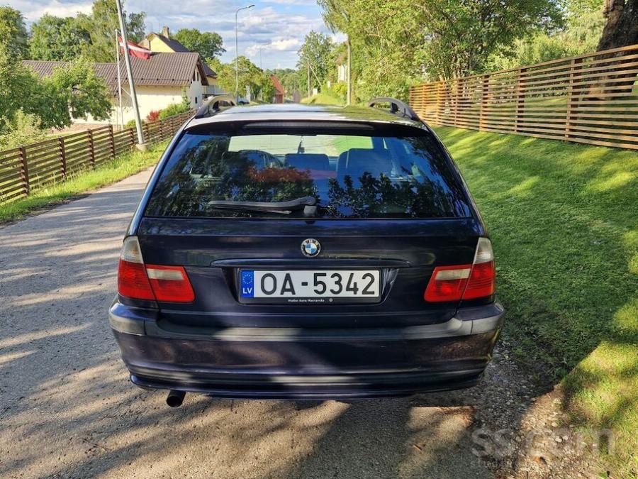 Синий БМВ 318 2003 в Валмиера, объемом двигателя 2.00 л и пробегом 291 тыс. км за 1450 €, фото 6 на AUTOMOTO.COM.LV
