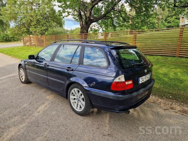 Blue BMW 318 2003 in Valmiera, with an engine capacity of 2.00 L and mileage of 291 thousand km for 1450 €, photo 6 on AUTOMOTO.COM.LV