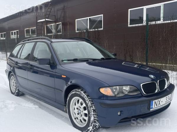 Blue BMW 318 2004 in Riga, with an engine capacity of 2.00 L and mileage of 398 thousand km for 2250 €, photo 1 on AUTOMOTO.COM.LV
