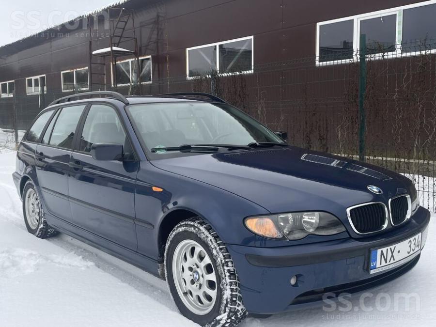 Blue BMW 318 2004 in Riga, with an engine capacity of 2.00 L and mileage of 398 thousand km for 2250 €, photo 1 on AUTOMOTO.COM.LV
