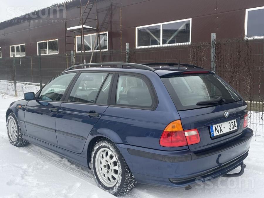Blue BMW 318 2004 in Riga, with an engine capacity of 2.00 L and mileage of 398 thousand km for 2250 €, photo 4 on AUTOMOTO.COM.LV