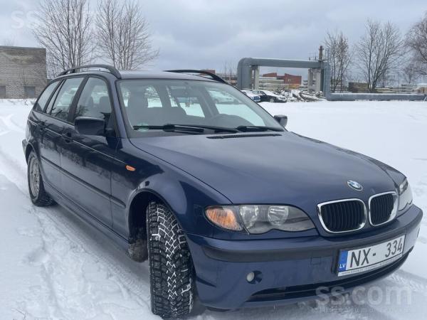 Blue BMW 318 2004 in Riga, with an engine capacity of 2.00 L and mileage of 398 thousand km for 2250 €, photo 8 on AUTOMOTO.COM.LV