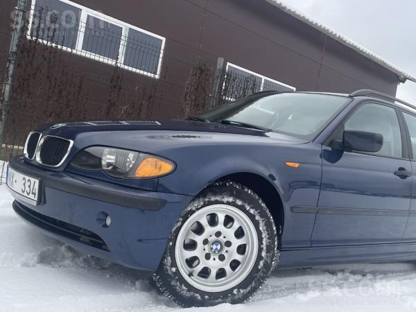 Blue BMW 318 2004 in Riga, with an engine capacity of 2.00 L and mileage of 398 thousand km for 2250 €, photo 9 on AUTOMOTO.COM.LV