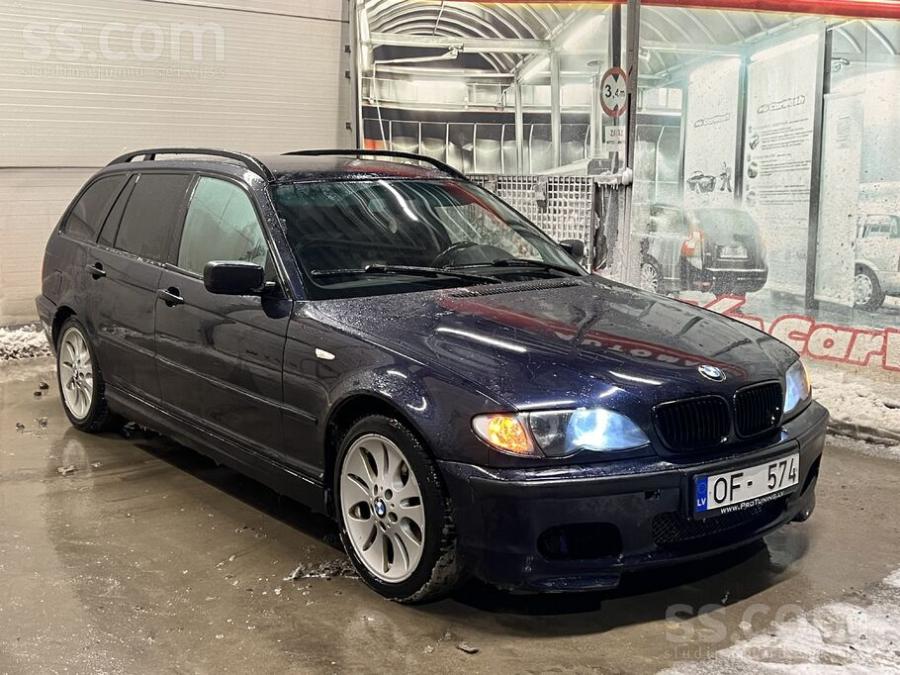 Blue BMW 318 2004 in Riga, with an engine capacity of 2.00 L and mileage of 470 thousand km for 1800 €, photo 1 on AUTOMOTO.COM.LV