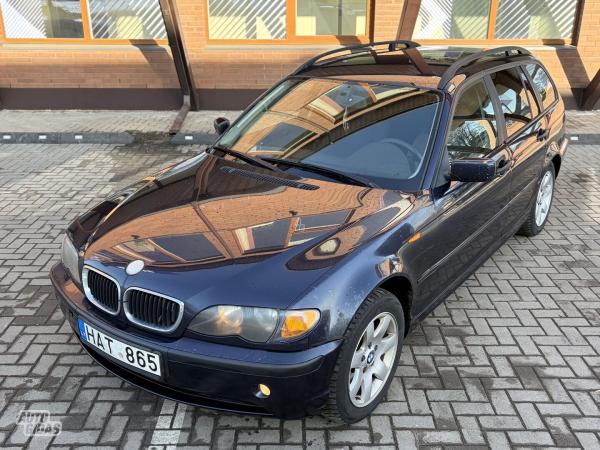 Blue BMW 318 2004 in Jonava, with an engine capacity of 1.80 L and mileage of 360 thousand km for 750 €, photo 2 on AUTOMOTO.COM.LV