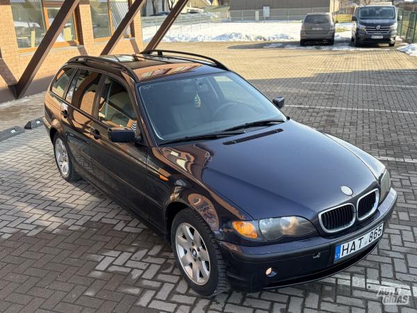 Blue BMW 318 2004 in Jonava, with an engine capacity of 1.80 L and mileage of 360 thousand km for 750 €, photo 9 on AUTOMOTO.COM.LV