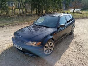 Blue BMW 318 2004 in Riga, with an engine capacity of 3.00 L and mileage of 297 thousand km for 1500 €, photo  on AUTOMOTO.COM.LV