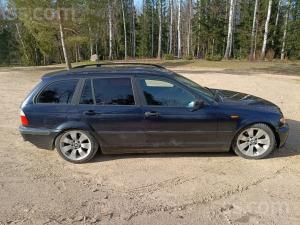 Blue BMW 318 2004 in Riga, with an engine capacity of 3.00 L and mileage of 297 thousand km for 1500 €, photo 6 on AUTOMOTO.COM.LV