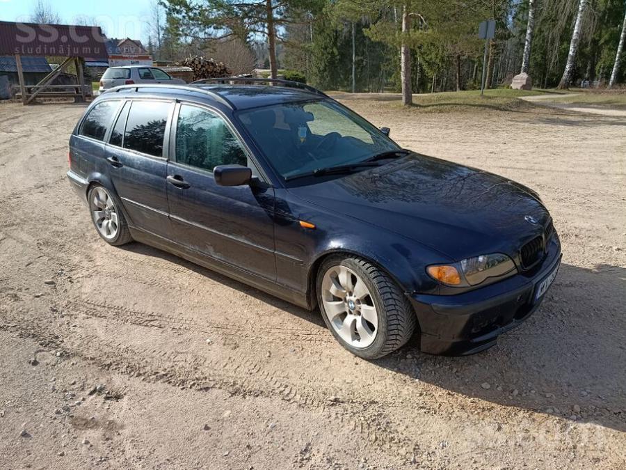 Blue BMW 318 2004 in Riga, with an engine capacity of 3.00 L and mileage of 297 thousand km for 1500 €, photo 7 on AUTOMOTO.COM.LV