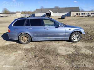 Blue BMW 318 2004 in Kuldiga, with an engine capacity of 2.00 L and mileage of 300 thousand km for 600 €, photo 5 on AUTOMOTO.COM.LV