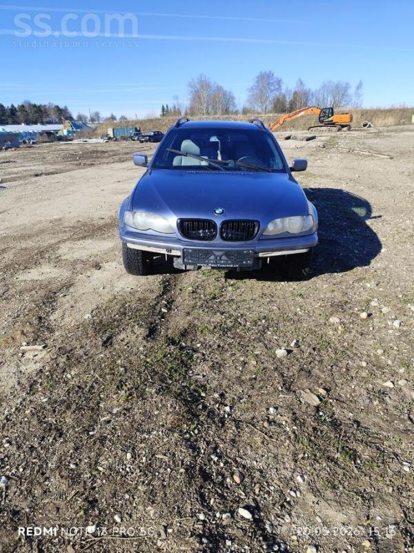 Blue BMW 318 2004 in Kuldiga, with an engine capacity of 2.00 L and mileage of 300 thousand km for 600 €, photo 6 on AUTOMOTO.COM.LV