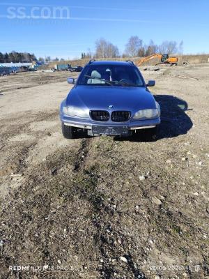 Blue BMW 318 2004 in Kuldiga, with an engine capacity of 2.00 L and mileage of 300 thousand km for 600 €, photo 7 on AUTOMOTO.COM.LV