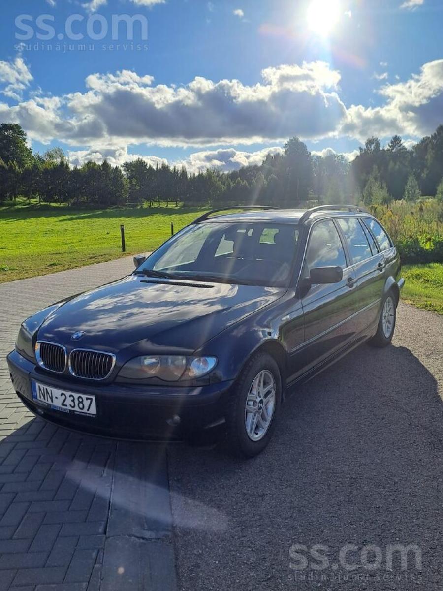 Blue BMW 318 2004 in Daugavpils, with an engine capacity of 2.00 L and mileage of 450 thousand km for 2500 €, photo 1 on AUTOMOTO.COM.LV