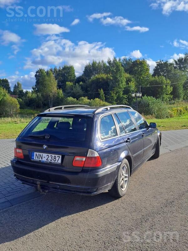 Blue BMW 318 2004 in Daugavpils, with an engine capacity of 2.00 L and mileage of 450 thousand km for 2500 €, photo 4 on AUTOMOTO.COM.LV