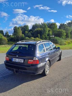 Blue BMW 318 2004 in Daugavpils, with an engine capacity of 2.00 L and mileage of 450 thousand km for 2500 €, photo 4 on AUTOMOTO.COM.LV
