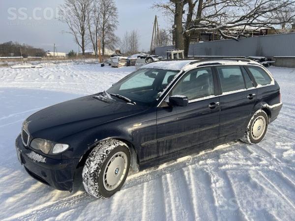 Blue BMW 318 2005 in Riga, with an engine capacity of 2.00 L and mileage of 183 thousand km for 1990 €, photo 1 on AUTOMOTO.COM.LV
