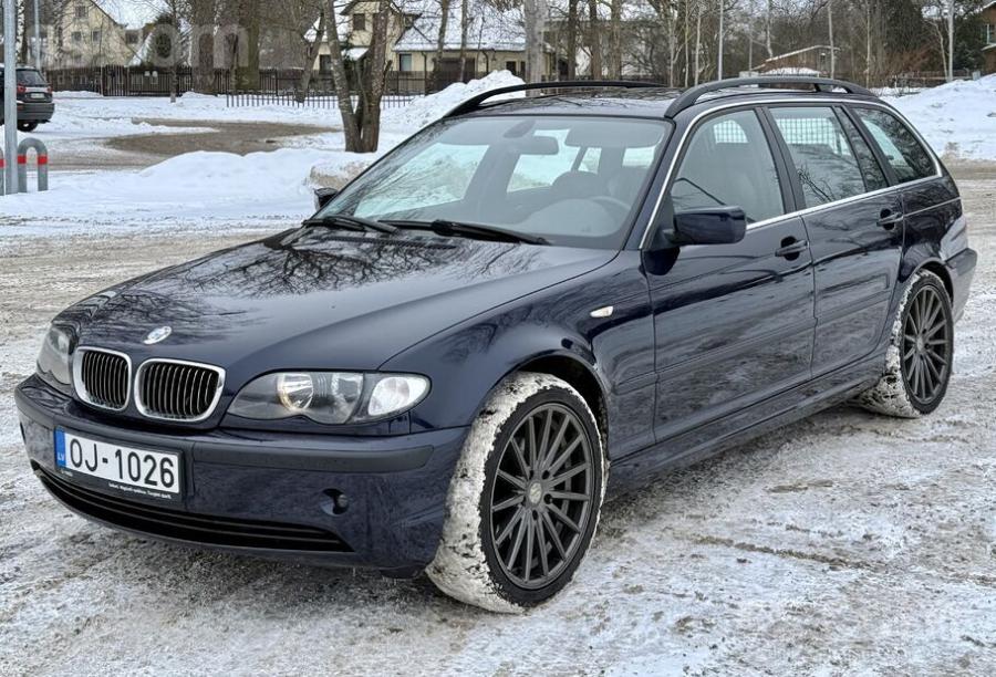 Blue BMW 318 2005 in Riga, with an engine capacity of 2.00 L and mileage of 183 thousand km for 2450 €, photo 2 on AUTOMOTO.COM.LV