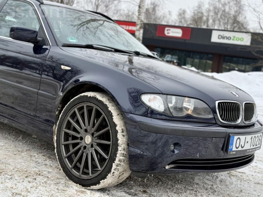 Blue BMW 318 2005 in Riga, with an engine capacity of 2.00 L and mileage of 183 thousand km for 2450 €, photo 3 on AUTOMOTO.COM.LV