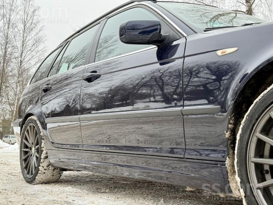 Blue BMW 318 2005 in Riga, with an engine capacity of 2.00 L and mileage of 183 thousand km for 2450 €, photo 5 on AUTOMOTO.COM.LV