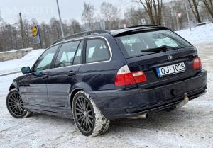 Blue BMW 318 2005 in Riga, with an engine capacity of 2.00 L and mileage of 183 thousand km for 2450 €, photo 7 on AUTOMOTO.COM.LV