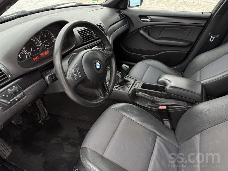 Blue BMW 318 2005 in Riga, with an engine capacity of 2.00 L and mileage of 183 thousand km for 2450 €, photo 12 on AUTOMOTO.COM.LV