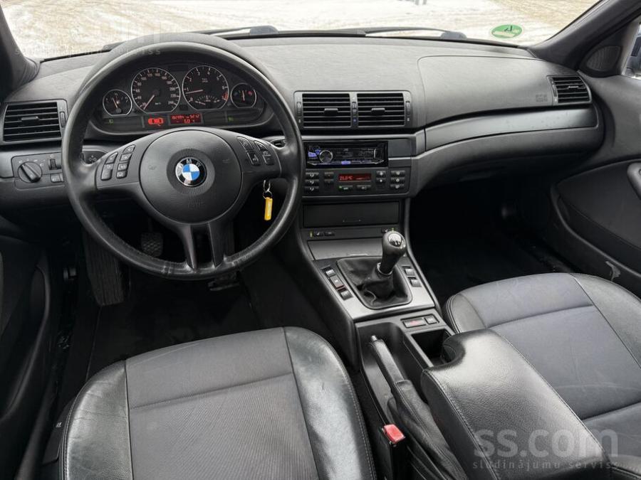 Blue BMW 318 2005 in Riga, with an engine capacity of 2.00 L and mileage of 183 thousand km for 2450 €, photo 17 on AUTOMOTO.COM.LV