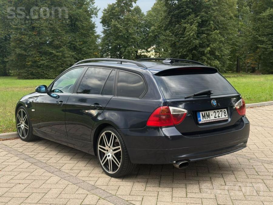 Blue BMW 318 2006 in Riga, with an engine capacity of 2.00 L and mileage of 342 thousand km for 2990 €, photo 10 on AUTOMOTO.COM.LV