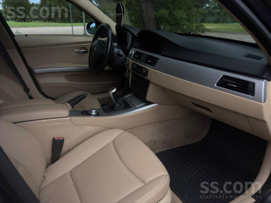 Blue BMW 318 2006 in Riga, with an engine capacity of 2.00 L and mileage of 342 thousand km for 2990 €, photo 14 on AUTOMOTO.COM.LV