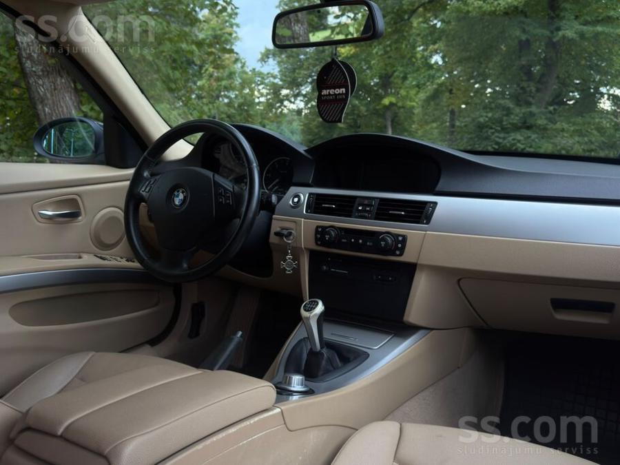 Blue BMW 318 2006 in Riga, with an engine capacity of 2.00 L and mileage of 342 thousand km for 2990 €, photo 15 on AUTOMOTO.COM.LV